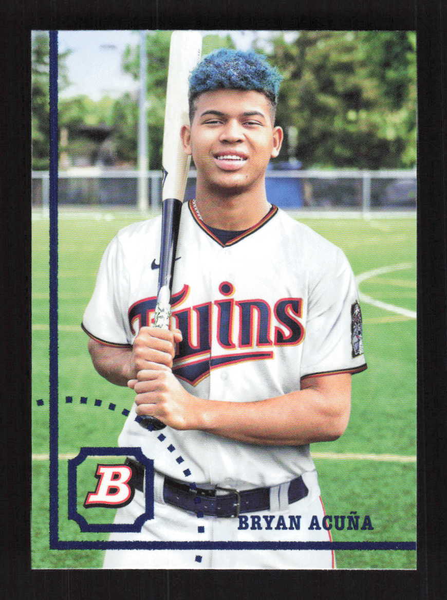 Bryan Acuña 2022 Bowman Heritage Prospects Minnesota Twins #BHP-64 | eBay