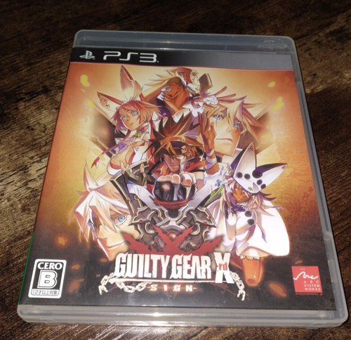 Guilty Gear Xrd -SIGN- (Sony PlayStation 3, 2014) PS3 Japan Import ...