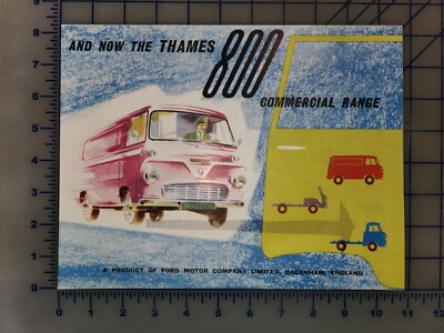1959 Ford Thames 800 Brochure Original | eBay