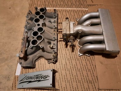 1993-1995 Ford Lightning 5.8L Tubular GT40 Cobra Intake Manifold 351W ...
