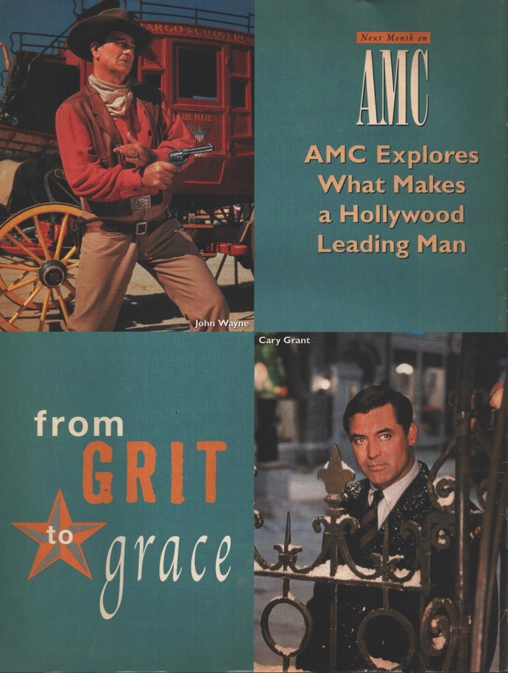 AMC American Movie Classics Magazine -February 1999 - Lauren Bacall ...