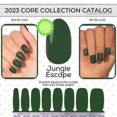 Jungle Escape Color Street Nail Polish Strips Buy 3 get 1 free | eBay
