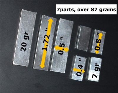 Chassis Balancing Weights RC Cars Touring Drift Low CG over 87 gr TxW ...