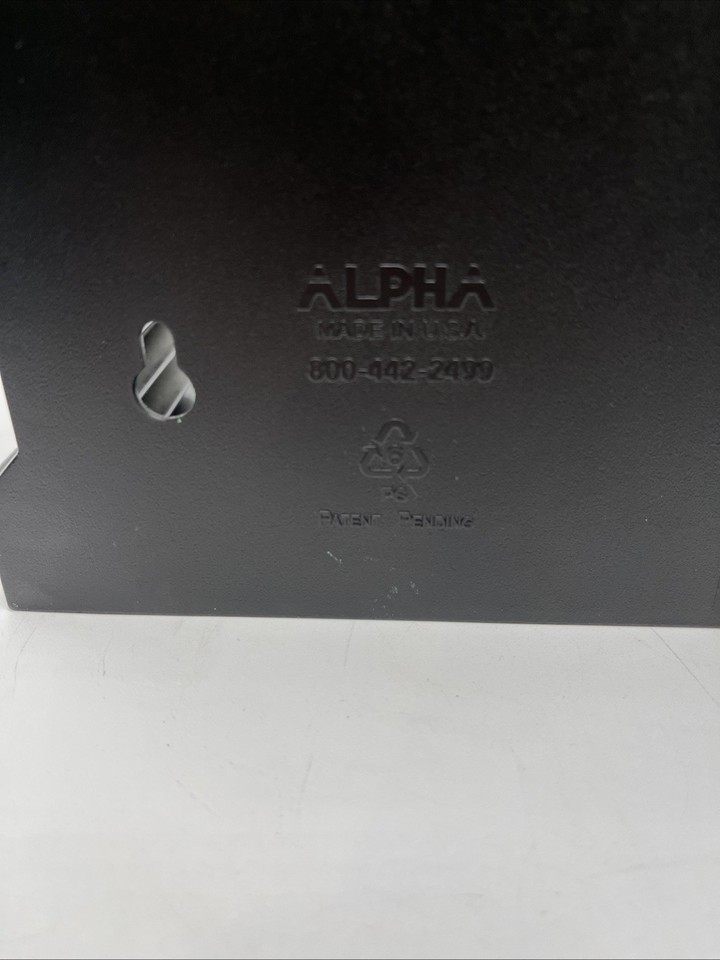 ALPHA CD Storage 60 Slot Jewel Case Media Holder Rack Wall Mountable ...