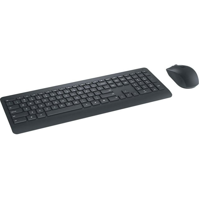 NEW Microsoft Desktop 900 Wireless Keyboard and Mouse (US) (Black) PT3 ...
