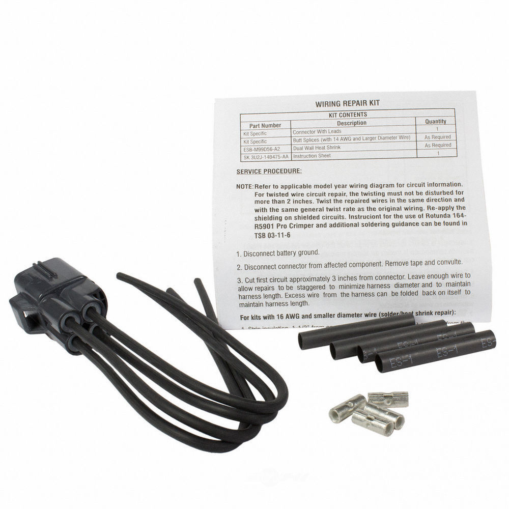 Engine Cooling Fan Motor Connector Motorcraft WPT-750 for sale online ...