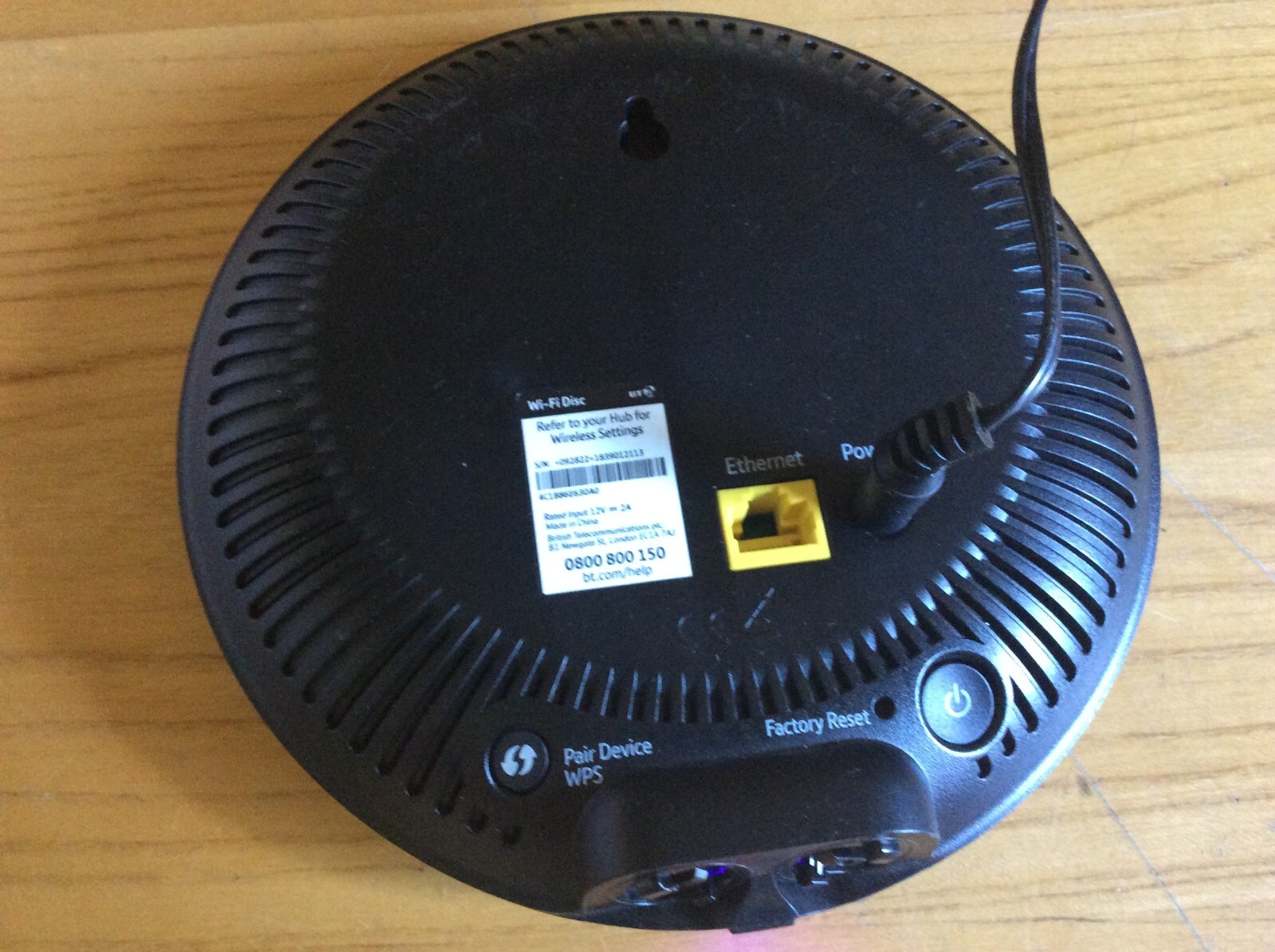 BT Wi-Fi Disc Complete Extender for Smart Hub 2 - Black (092822) | eBay