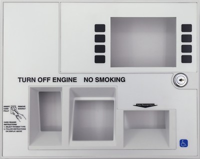 New Gilbarco Veeder-Root Advantage EPP CRIND Dispenser Door (White) | eBay