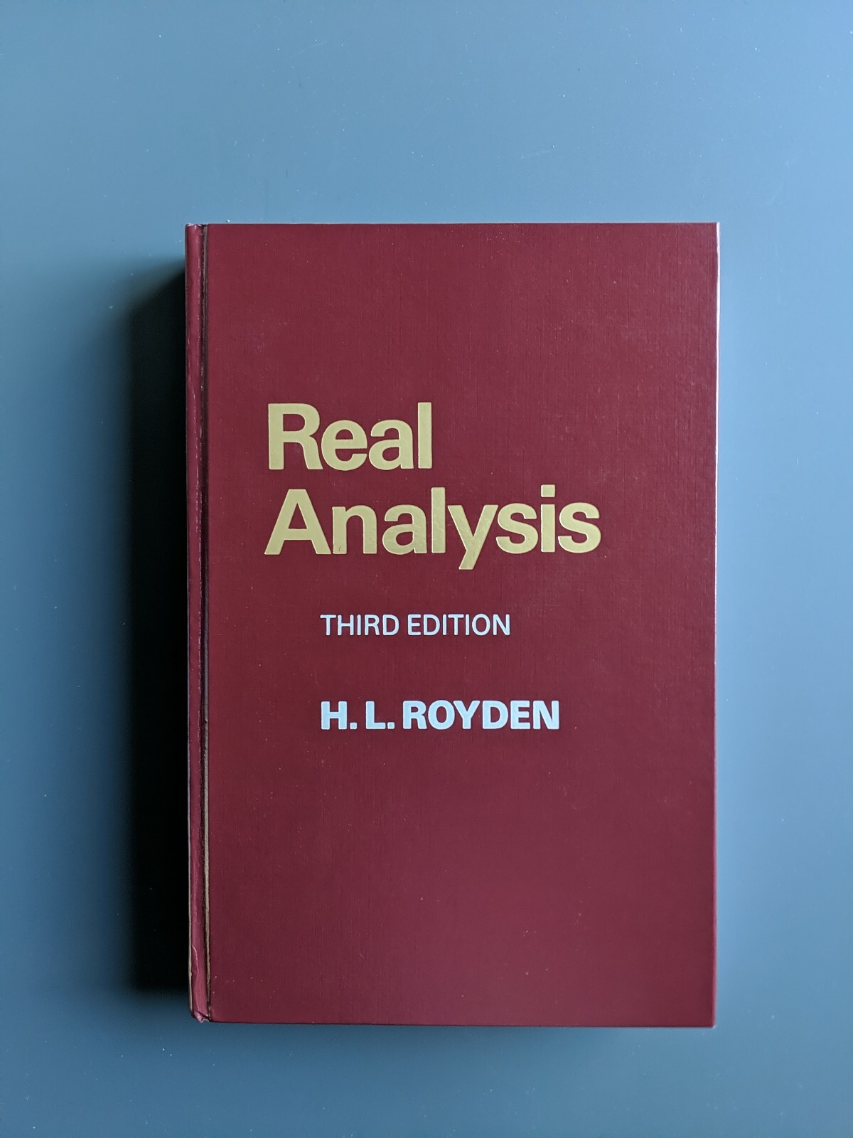 Real Analysis by Halsey Royden (1988, Hardcover) for sale online | eBay