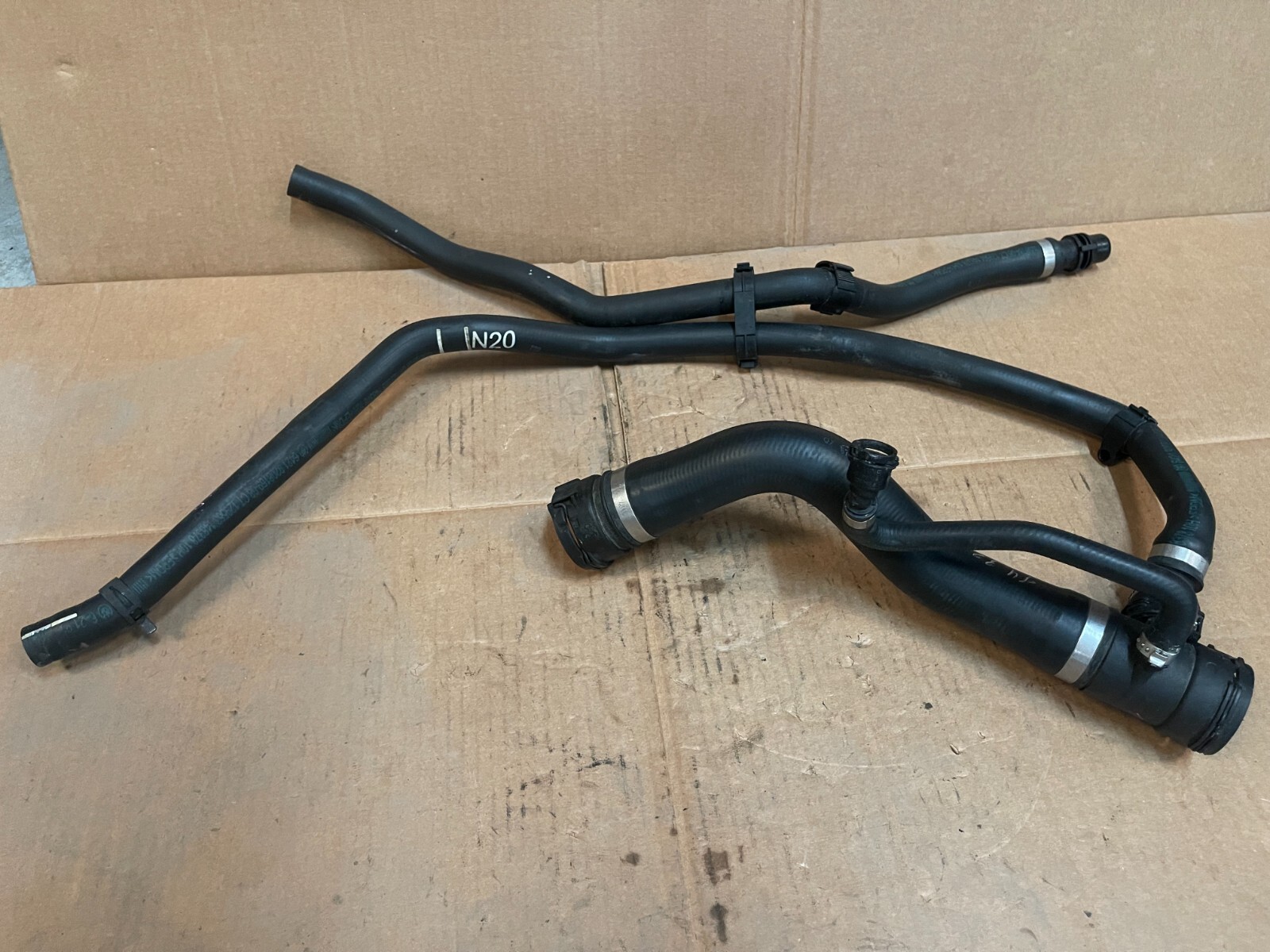12-18 BMW F30 3 SERIES 320i 328i N20 N26 ENGINE RADIATOR COOLANT HOSES ...