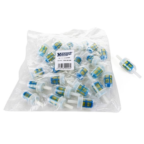 24x HENGST H102WK Kraftstofffilter für BOBCAT CLAAS DEUTZ JOHN DEERE ...