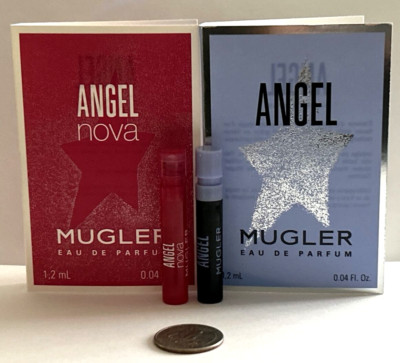 Thierry Mugler Angel & Angel Nova Eau de Parfum EDP Perfume Sample 2 x ...