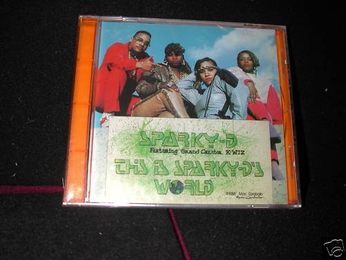 SPARKY D THIS IS SPARKY D'S WORLD CD RARE ORIGINAL HIP-HOP OG RAP SS ...