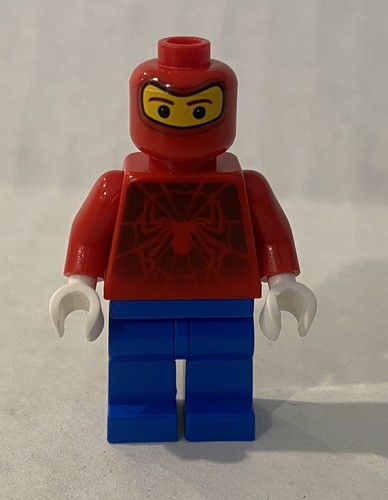 Lego Spider-Man Red Balaclava Minifigure, Set #4850, Great Condition ...