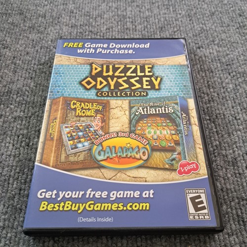 Puzzle Odyssey Collection PC CD Rom Game 755142720223 | eBay