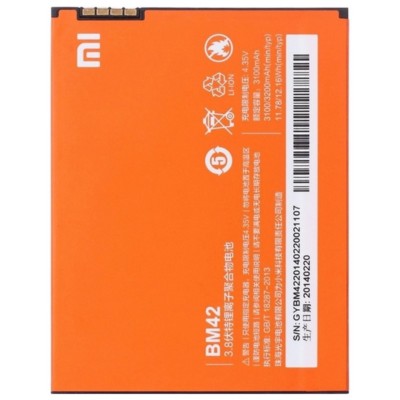 Xiaomi Batteria originale BM42 ORA per REDMI NOTE 3100mAh Pila Litio ...
