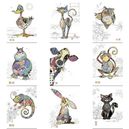 Bug Art Gold Foiled Kooks Animal Card | eBay