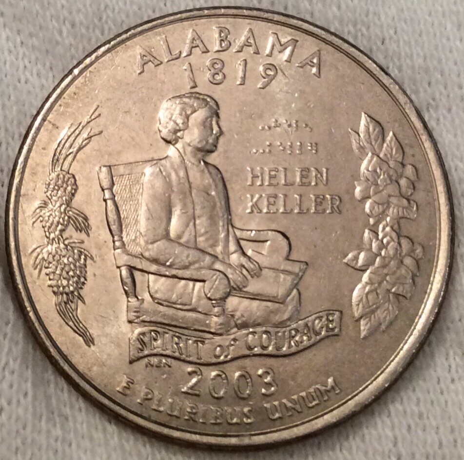 ERROR - 2003-D STATE QUARTER ALABAMA - UNCIRCULATED | eBay