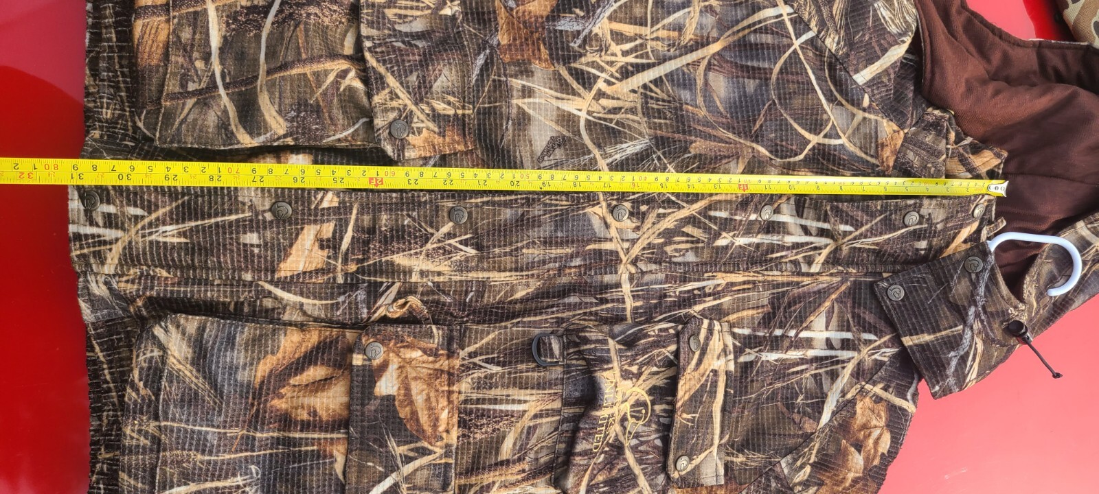 WHITEWATER DUCKS UNLIMITED Advantage Wetlands Camouflage Coat Jacket ...
