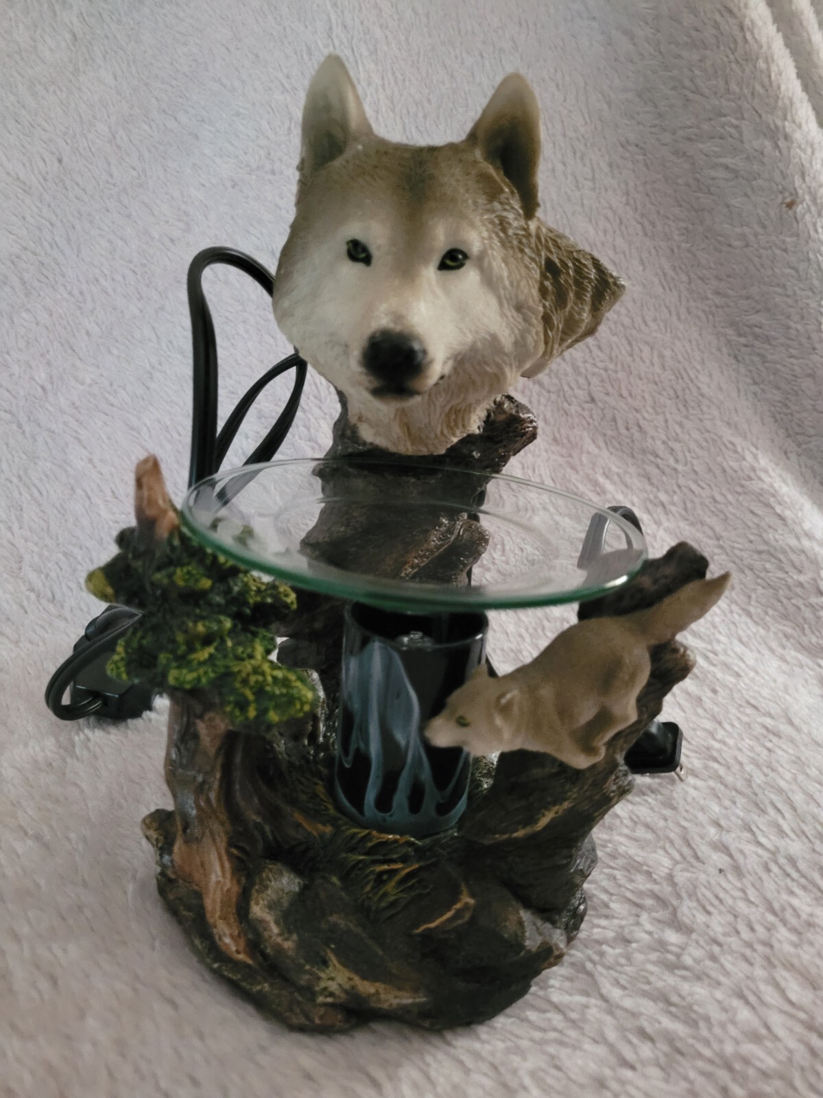 Wolves Aroma Burner Wax Tart Scented Oil Candle Warmer Electric ...