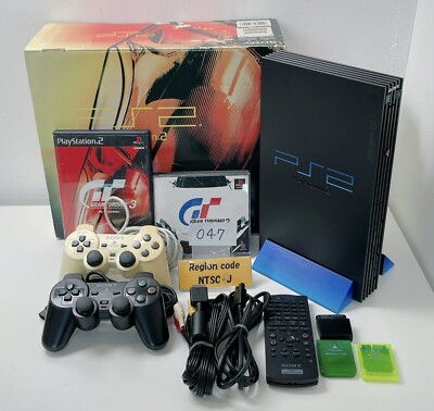 PS2 SCPH-35000 GT3 Racing Pack Black console Boxed PlayStation 2 from ...