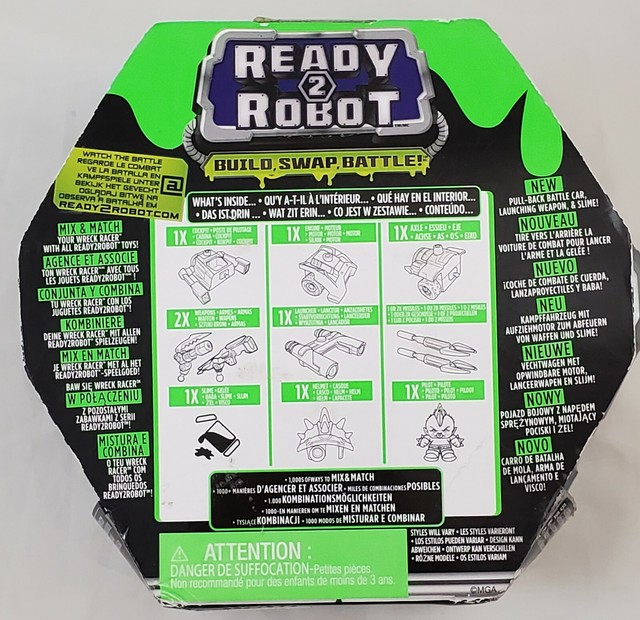 1 Ready2robot Wreck Racers Car Robot Vehicles With Slime for sale ...