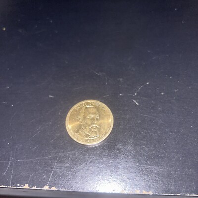 ERROR James Garfield $1 Dollar Gold Coin 1881 - 2011 P - 20th President ...