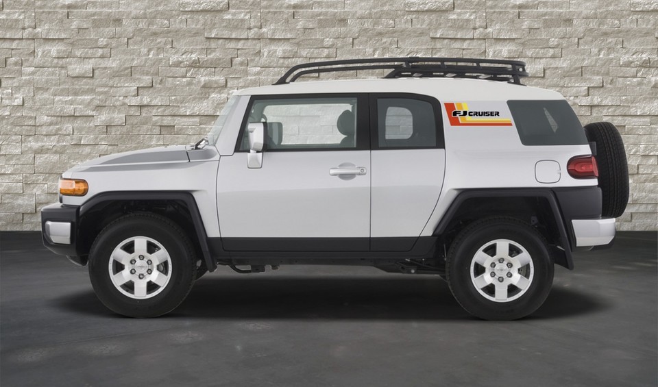 graphic decal sticker fits toyota FJ cruiser quarter pillar vinyl ...
