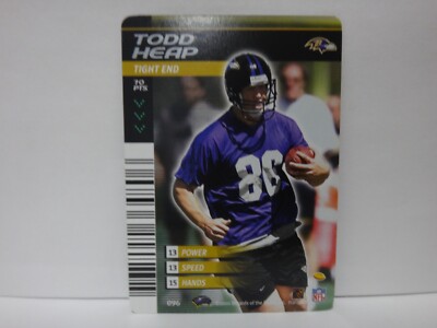 2002 NFL Showdown TODD HEAP Baltimore Ravens 1ST & Goal | eBay