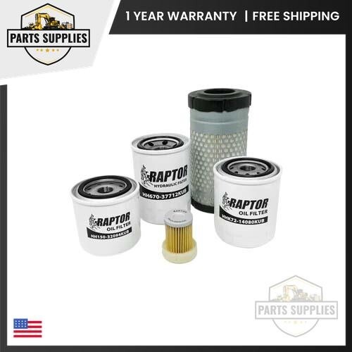 Service Maintenance Filter Kit for Kubota B2301 B2320 B2410 B26 B22601 ...