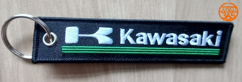 Kawasaki Key Tag Ring Chain Key Tag Flight Keyring Keytag Bike Ninja UK ...