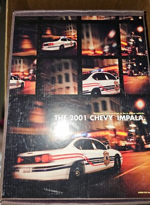 Chevrolet Police Vehicles 2001 Impala Special Installations Dealer Kit ...