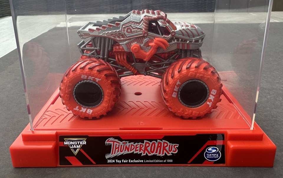 2024 Spin Master Monster Jam Toy Fair Exclusive ThunderROARus - 1/1000 ...