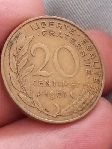 France 20 Centimes 1967 French Liberte VF coin Kayihan coins T1 | eBay