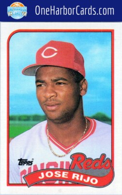 1989 Topps Cincinnati Reds #135 Jose Rijo | eBay