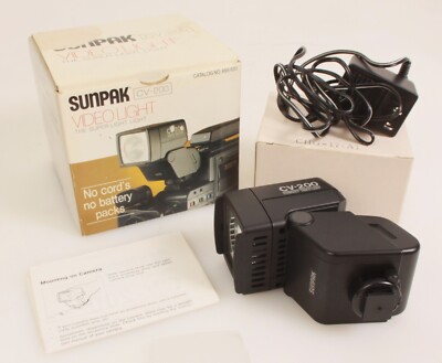 Sunpak CV-200 Video Light THE SUPER LIGHT Not tested | eBay
