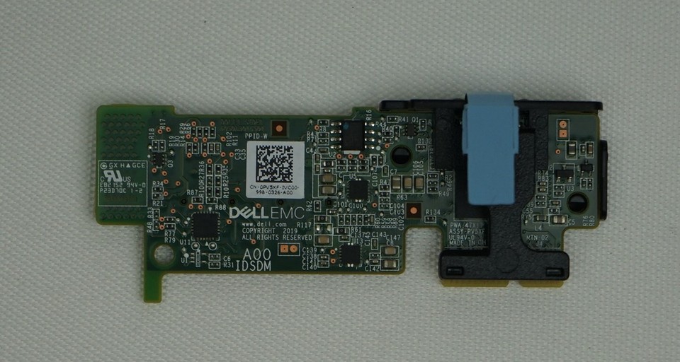 Dual SD Card Module Dell PV5XF Internal Dual SD Card IDSDM Reader ...