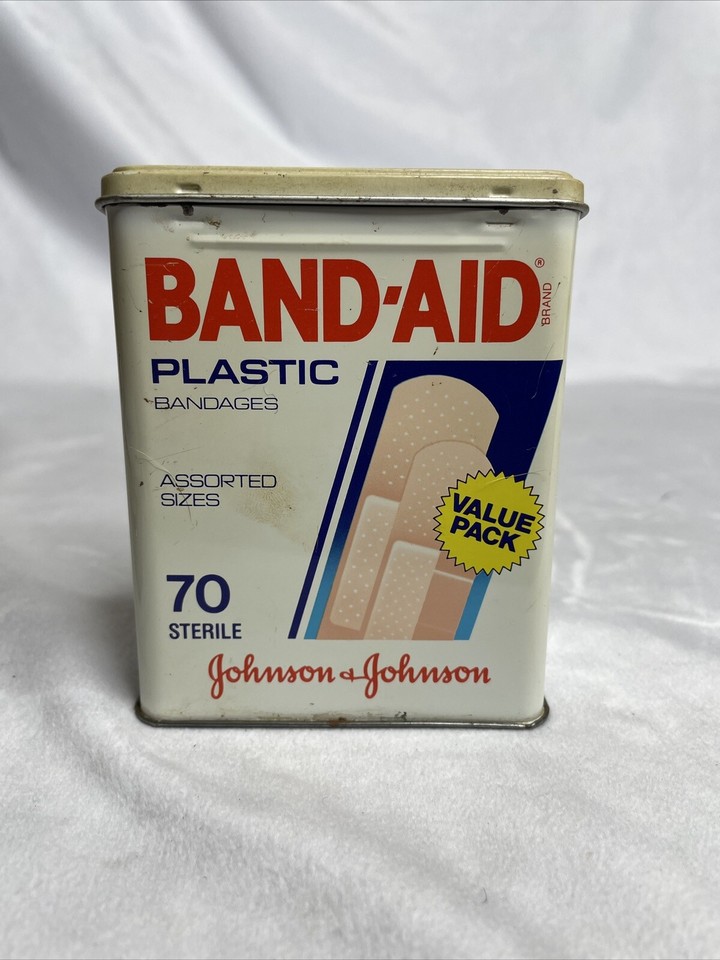Vintage Metal Box Band-Aid Johnson And Johnson Original | eBay
