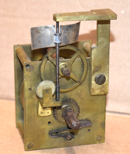 Antique Automata Rotisserie Clock Works Mechanical Movement | eBay