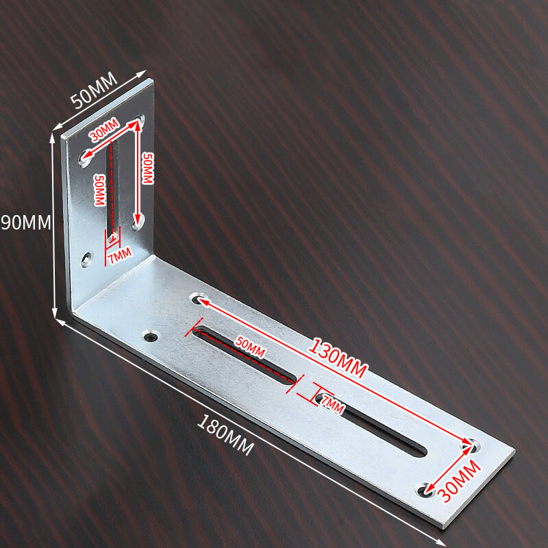 Brackets - Corner Braces Right Angle L Shape Galvanised Zinc Brace 3mm ...