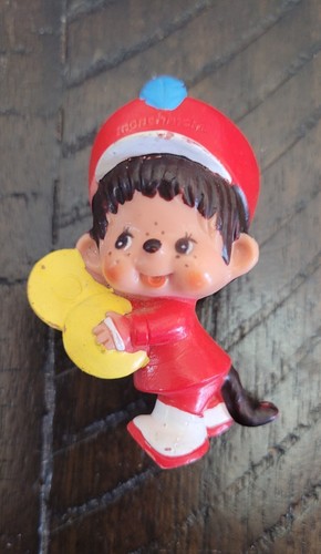 Vintage Monchhichi Sekiguuchi Monkey Marching Band Cymbal Player PVC ...