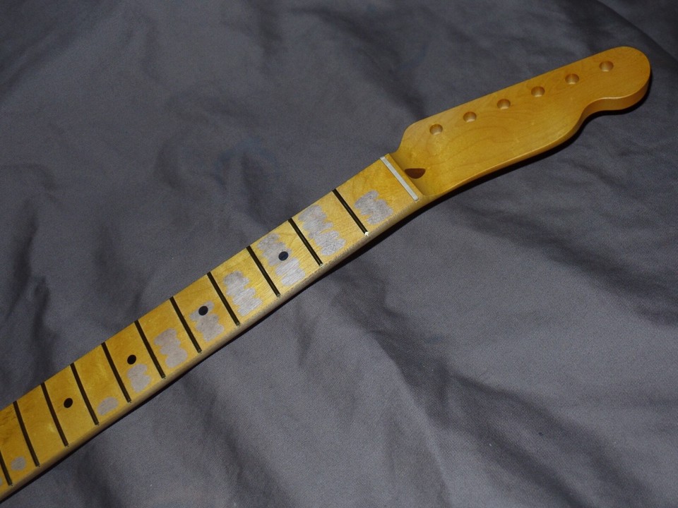 FAT JUMBO RELIC Allparts Maple Neck will fit telecaster usa vintage ...