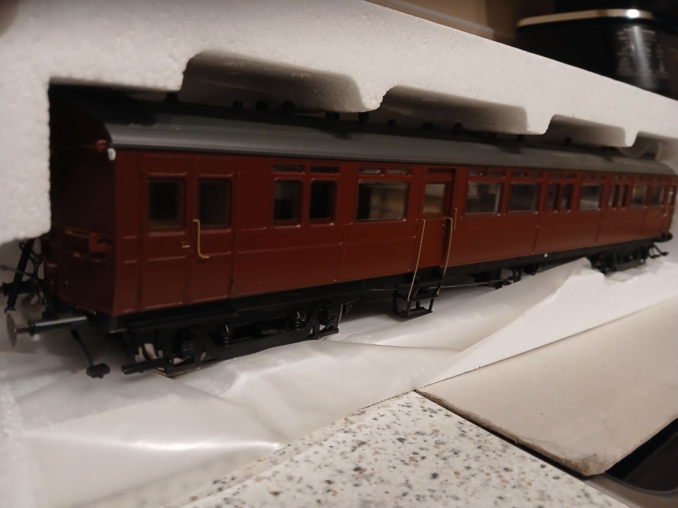 Dapol 7P-004-005 O Gauge Auto Coach in BR Maroon 38 | eBay UK