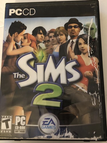 The Sims 2 (PC, 2004) Hard Case 3 Disc Set, ~ Good Condition SEE ...
