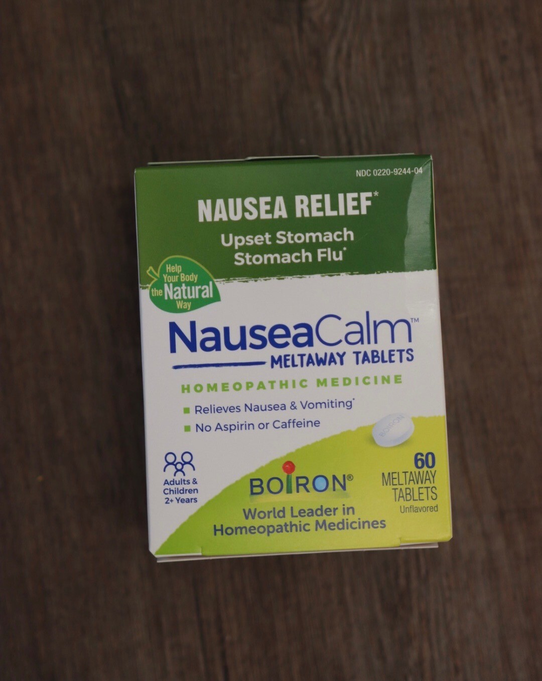 NIP Boiron Nausea Calm Meltaway tablets 60 cnt exp. 6/2026 Homeopathic ...
