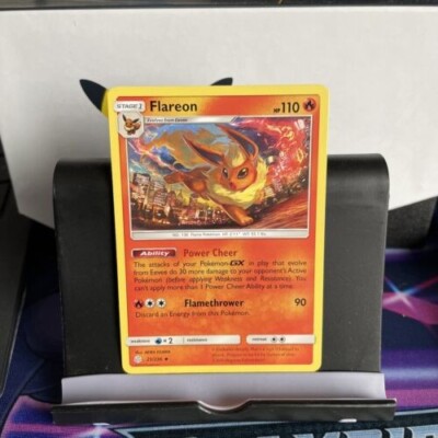Pokemon FLAREON Sun & Moon Cosmic Eclipse 25/236 NM/Mint PACK FRESH | eBay