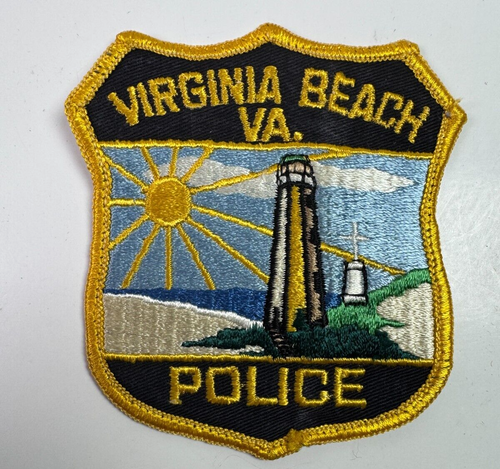 Virginia Beach Police Virginia VA Patch E7 | eBay