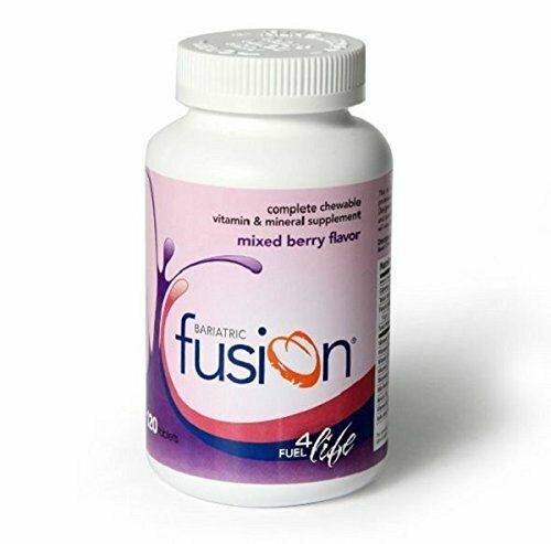 Bariatric Fusion Complete Chewable Vitamins Mixed Berry 120 Tablets for ...