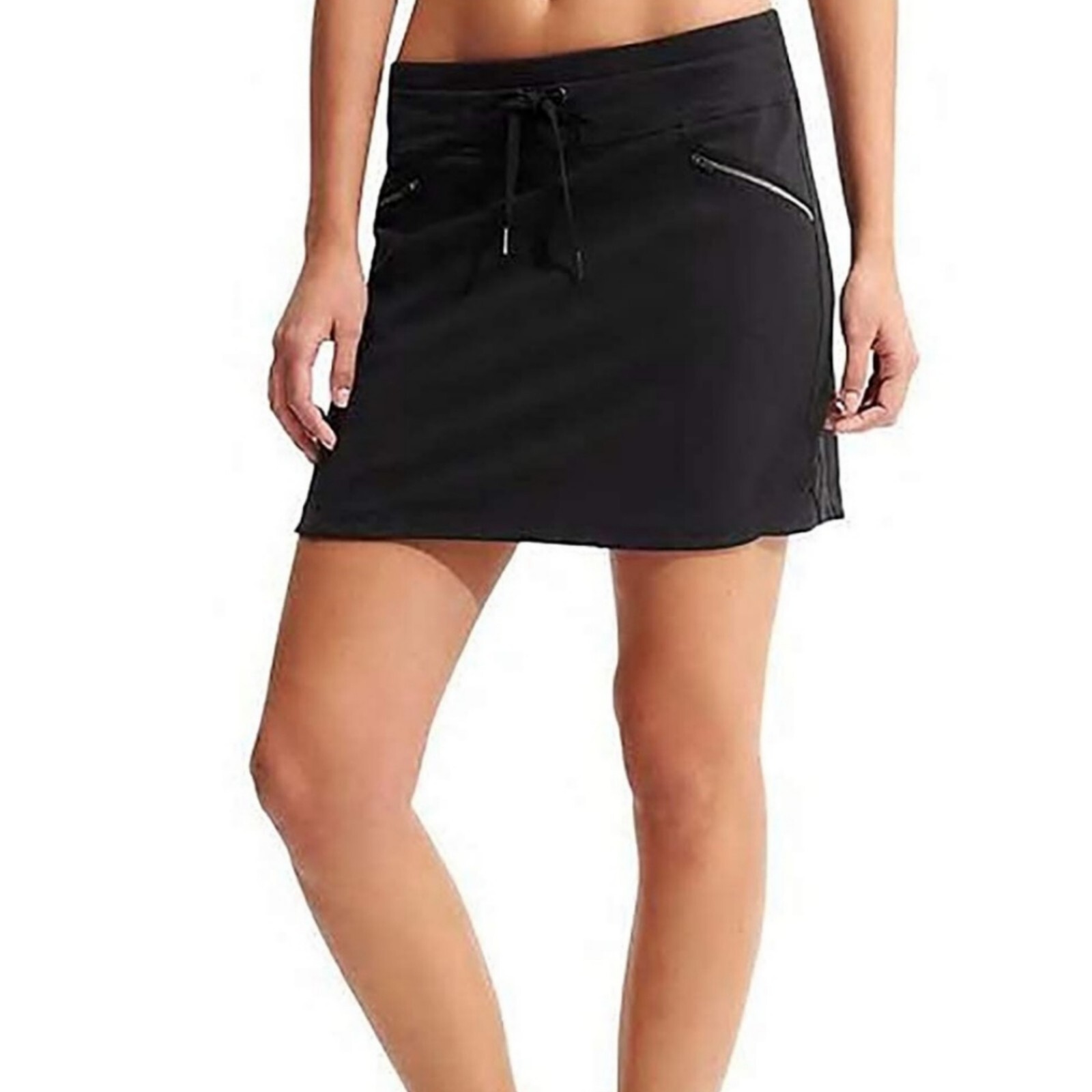 Athleta Black Metro Athletic Skirt Size Small Tall - Gem