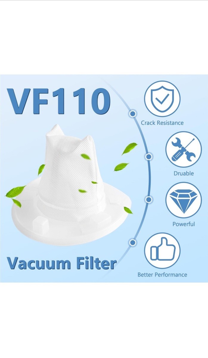 Hand Held Vacuum Cordless 6-Pack Replacement Filters For Black & Decker ...